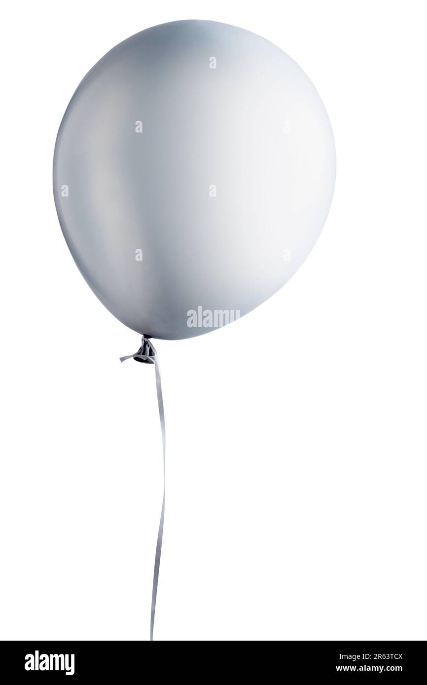 Birthday balloons on white background. Happy birthday concept Stock ...