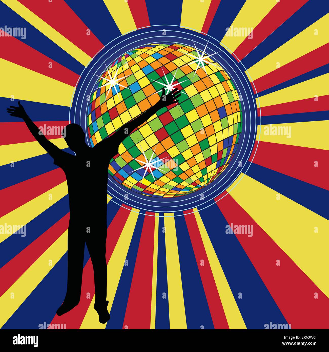 Glowing human Stock Vector Images - Alamy