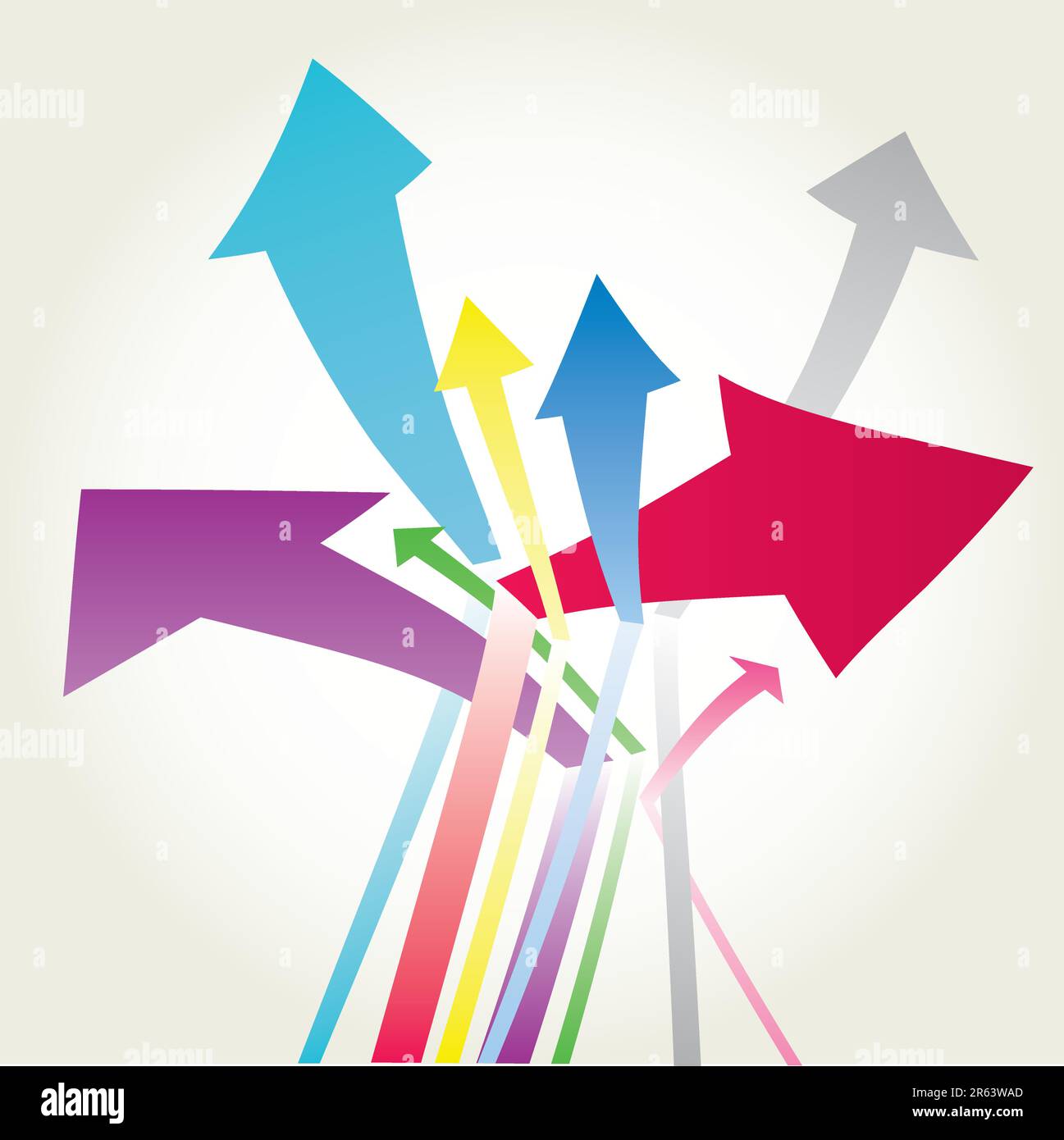 Arrows background vector abstract Stock Vector Image & Art - Alamy