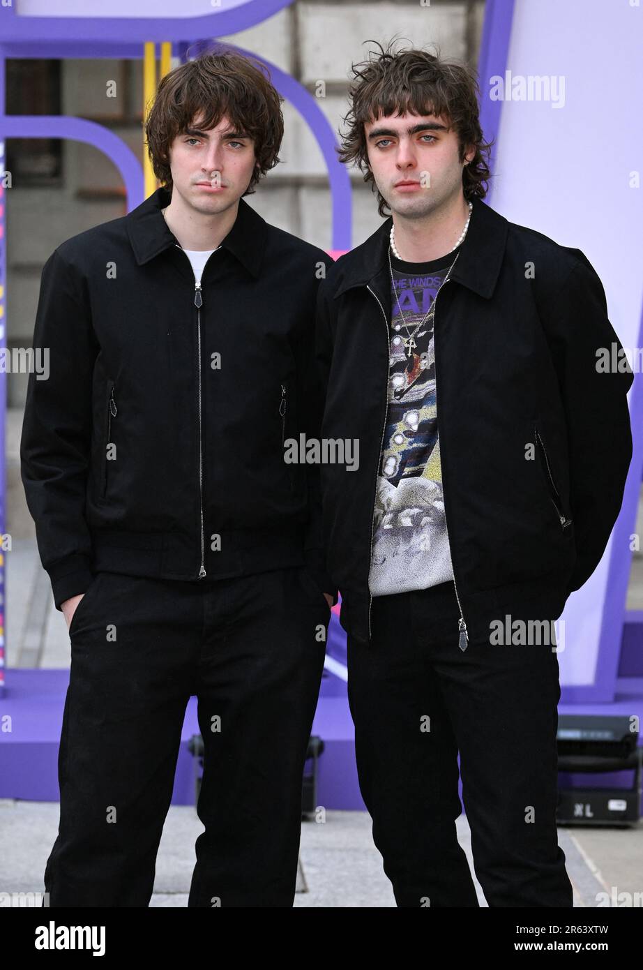 London, UK. 06th June, 2023. Gene Gallagher and Lennon Gallagher at The ...