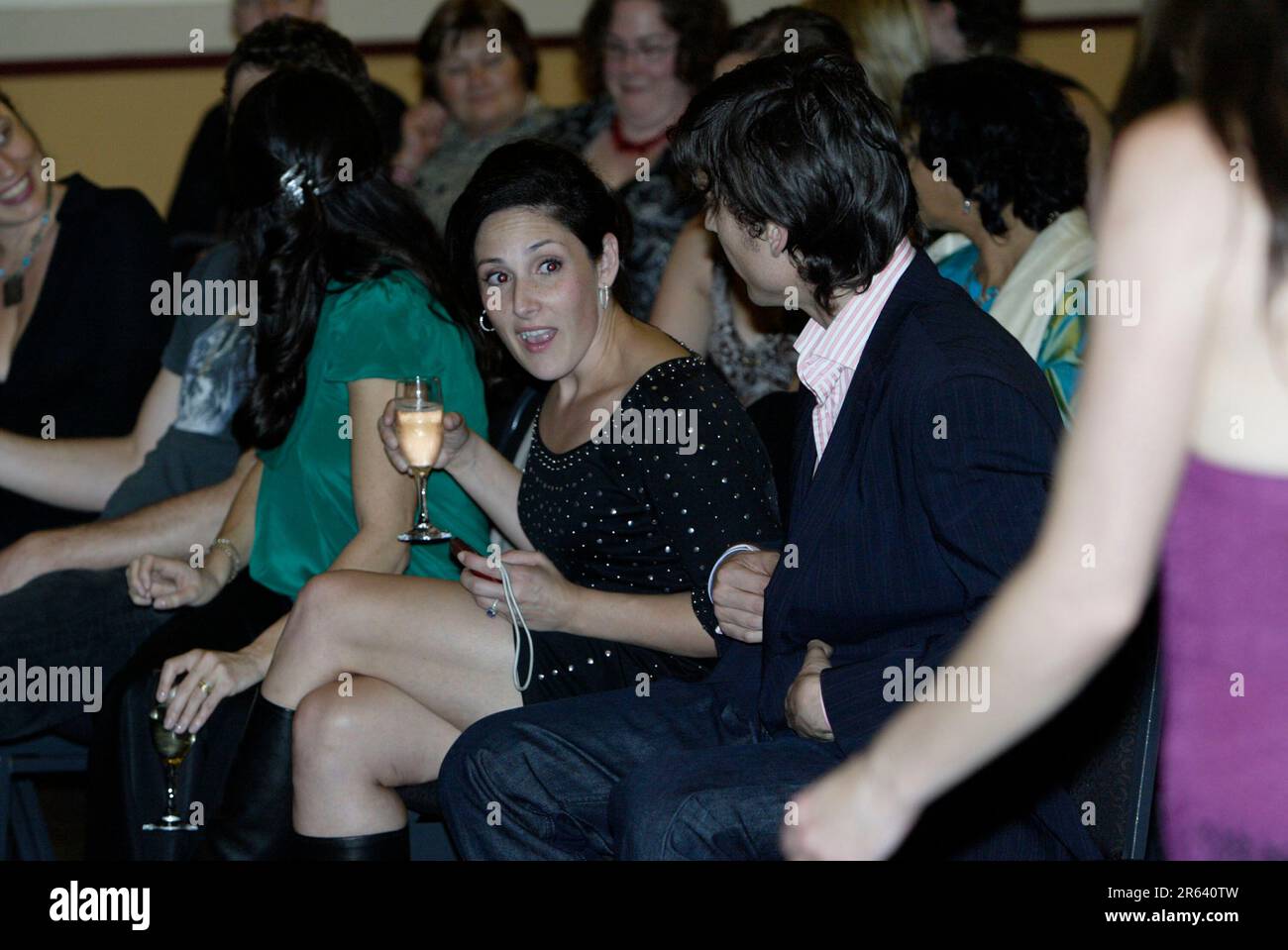 Ricki Lake is accompanied to the screening of her homebirth documentary ...