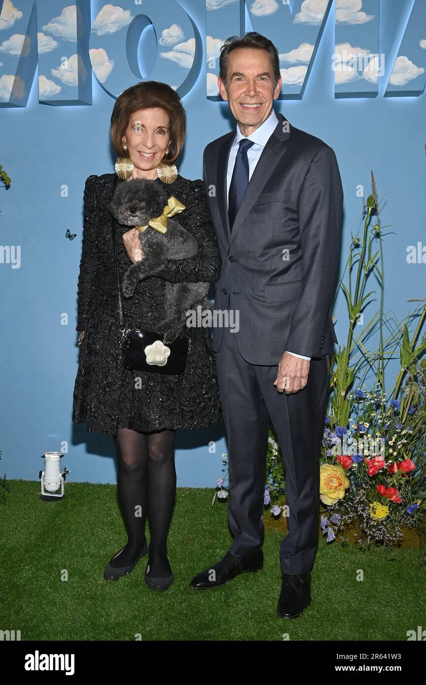 New York, USA. 06th June, 2023. Jeff Koons (r) and guest attends MoMA's ...