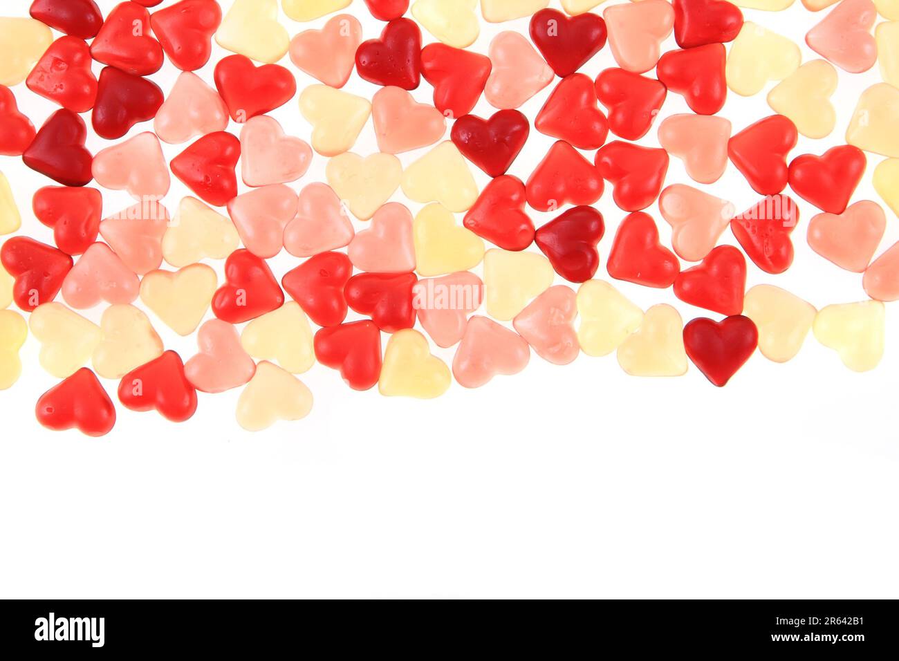 jelly candy hearts texture as nice valentine love background Stock ...