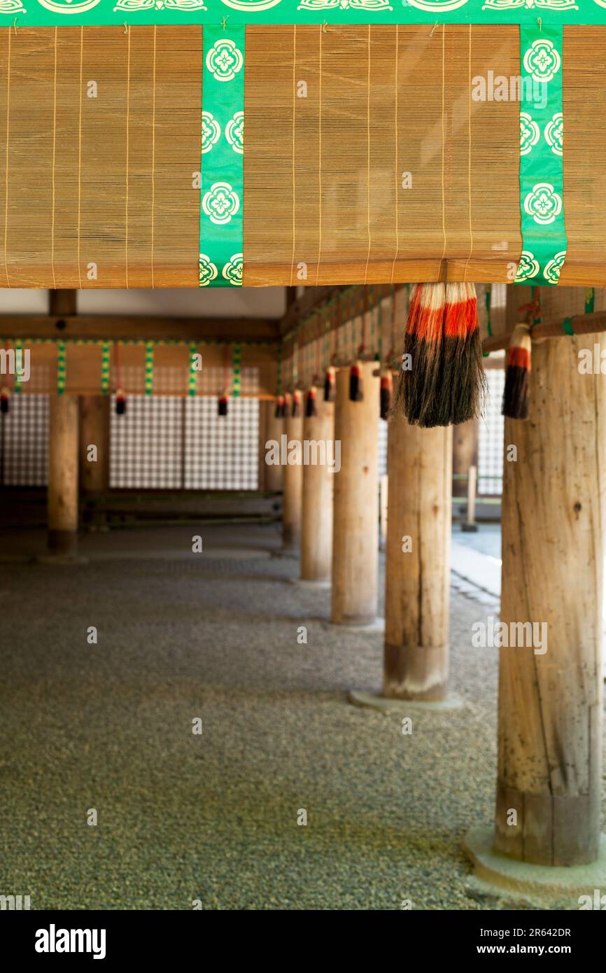 Important cultural properties of shinto shrine hi-res stock photography ...