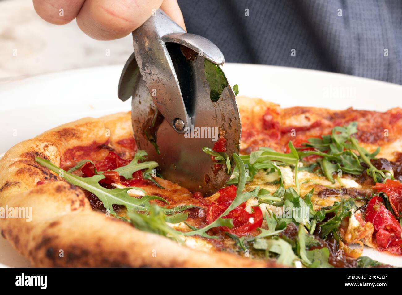Cutter pizza hi-res stock photography and images - Alamy