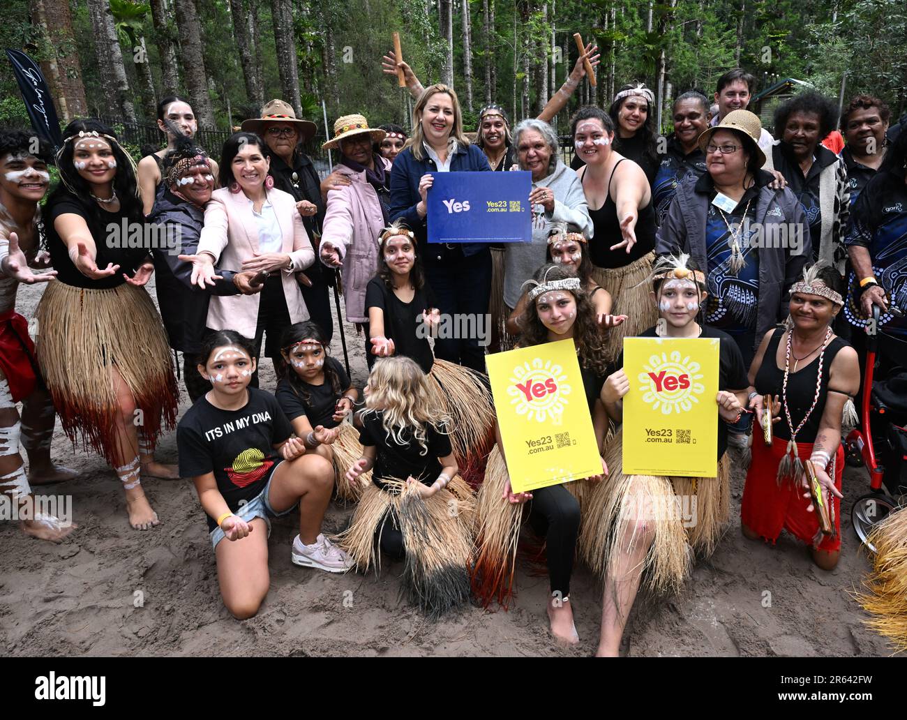 Brisbane, Australia. 07th June, 2023. Queensland Premier Annastacia ...