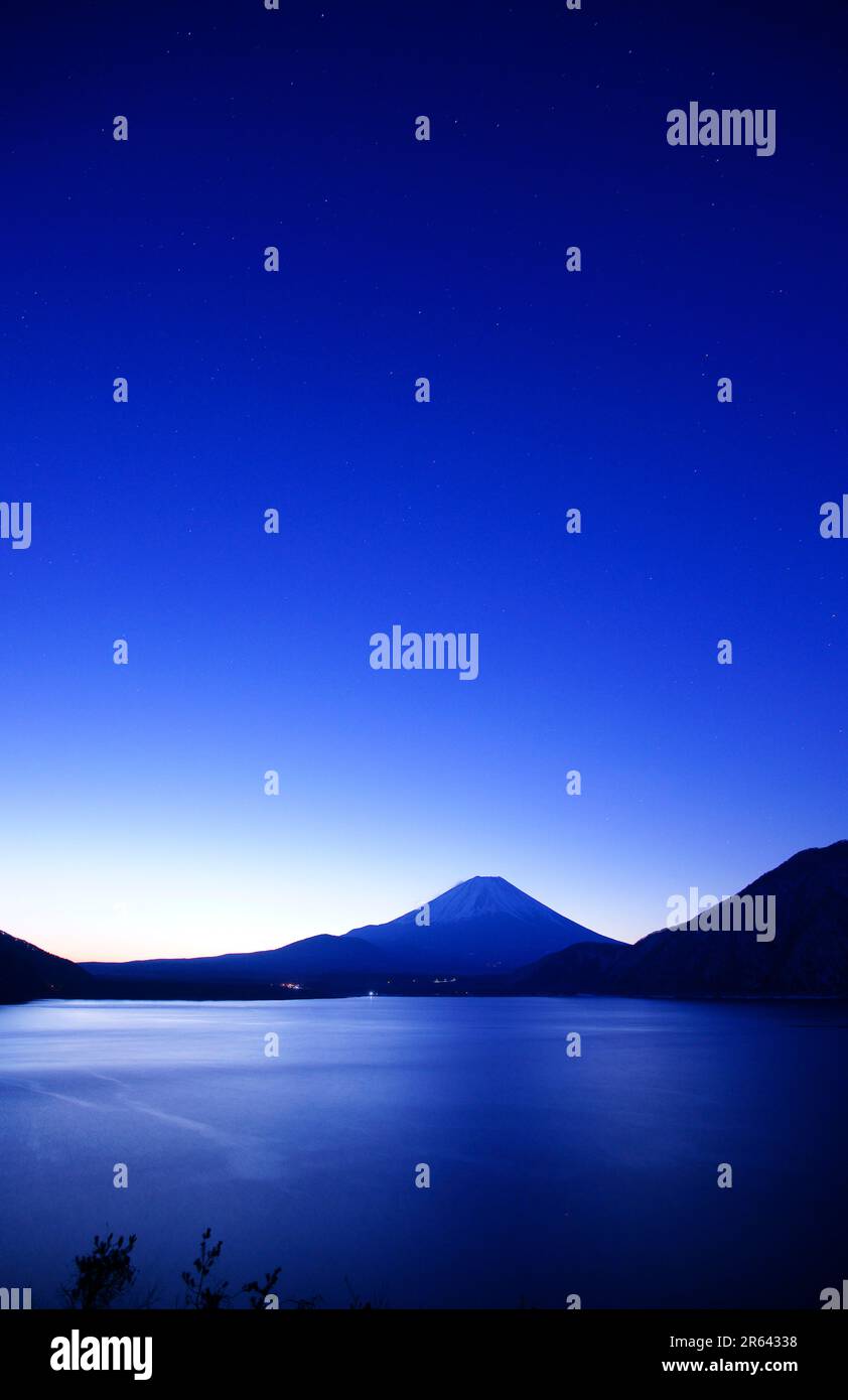 Fuji and dawn sky Stock Photo - Alamy