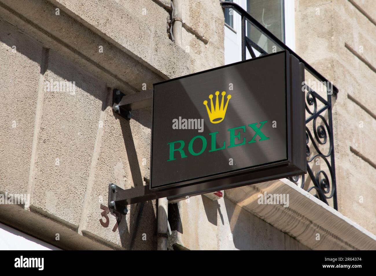 Rolex wall clock hi-res stock photography and images - Alamy