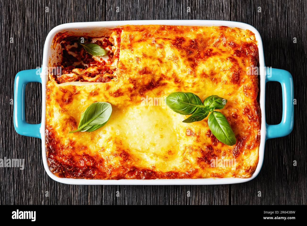 lasagne al forno, italian beef lasagna layered with ground beef ...