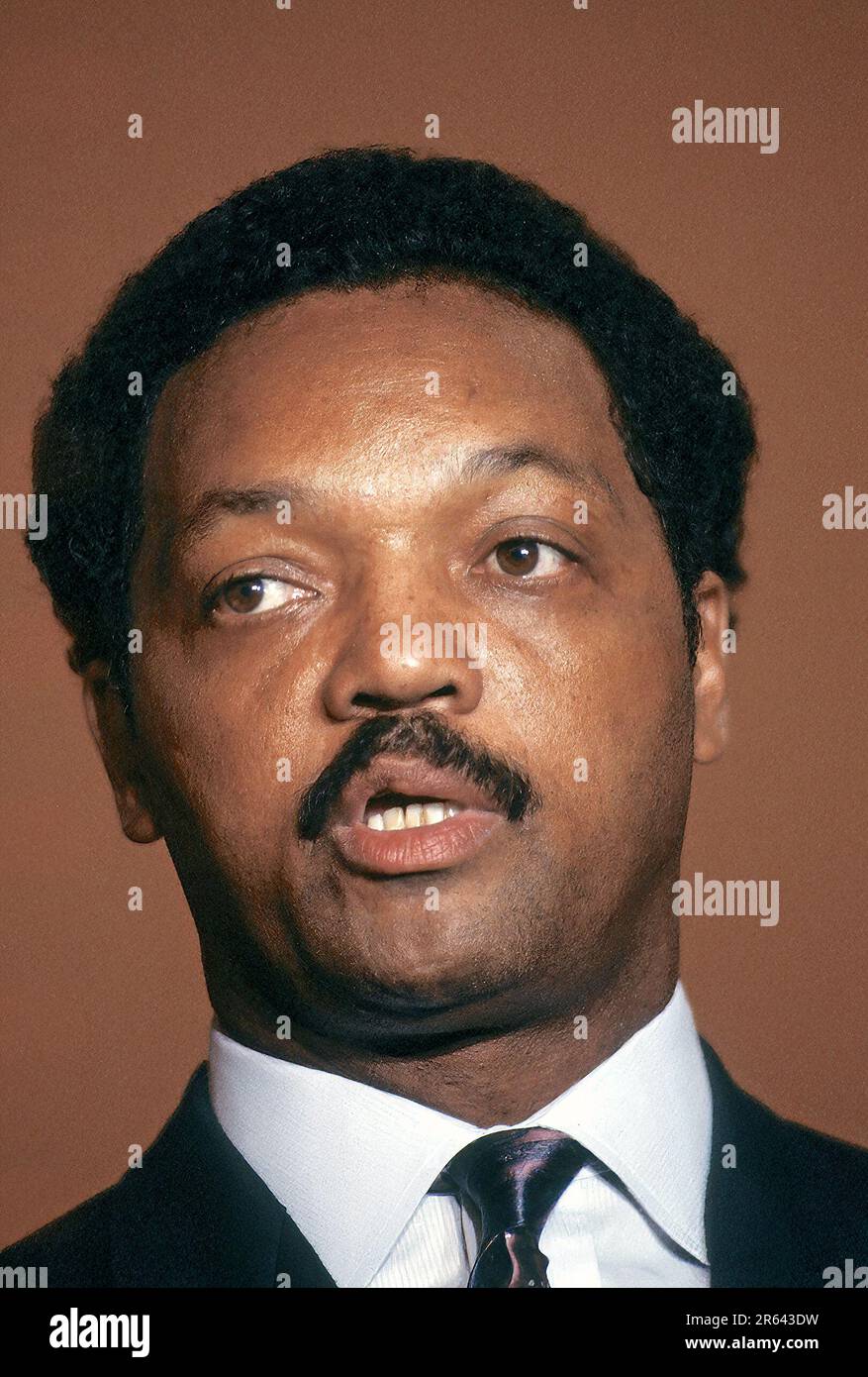 CHICAGO, ILLINOIS - MAY 11, 1987 Reverend Jesse Jackson attends the ...