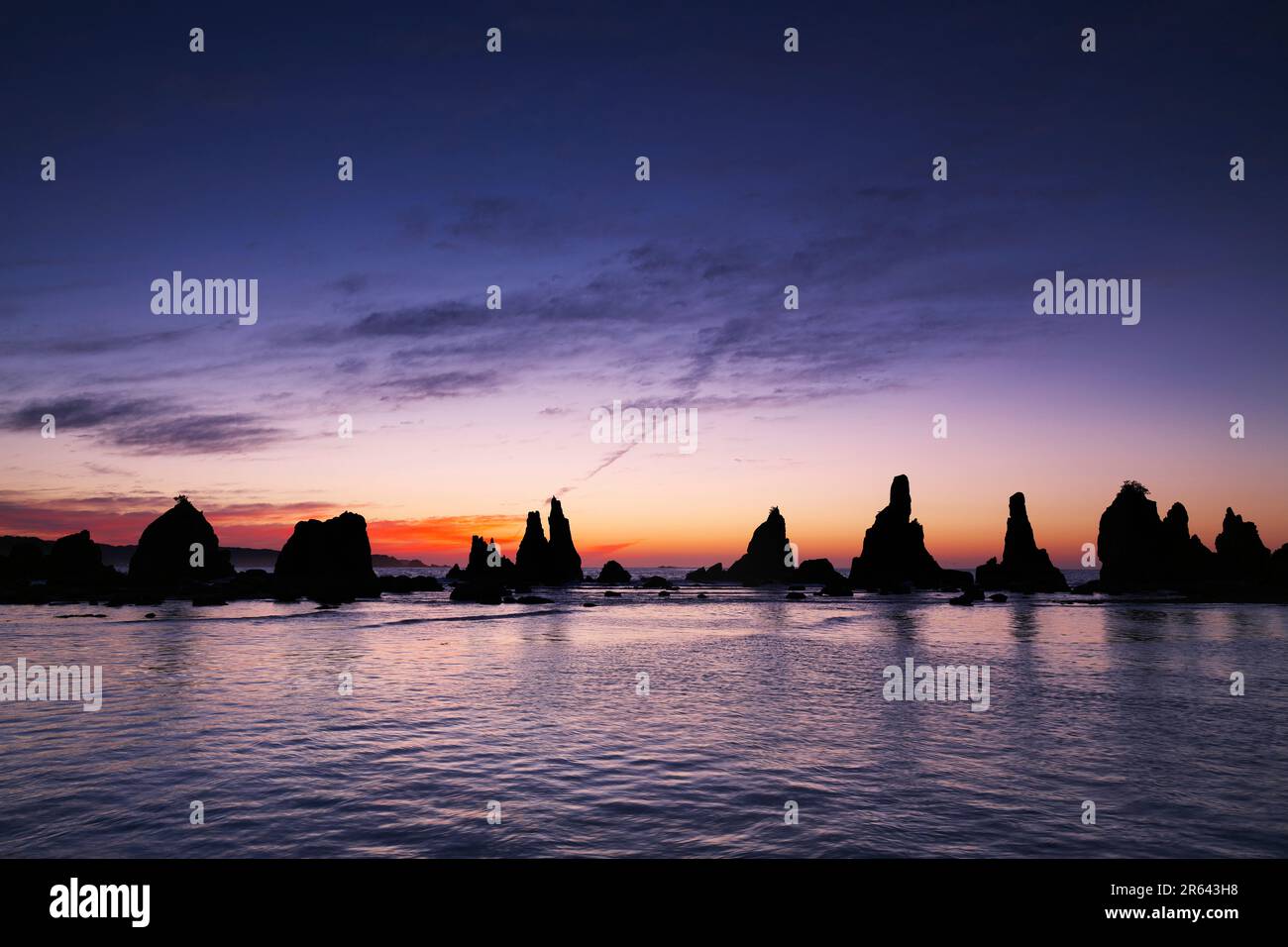 Hashigui iwa rock hi-res stock photography and images - Alamy