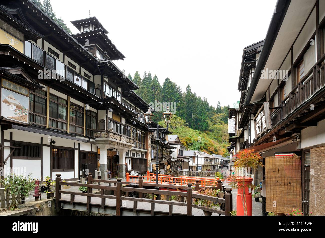 Ginzan onsen in yamagata hi-res stock photography and images - Alamy