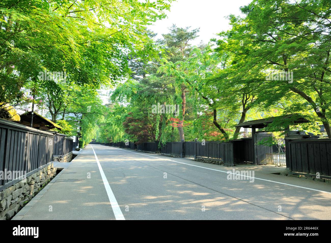 Kakunodate samurai residence district Stock Photo - Alamy
