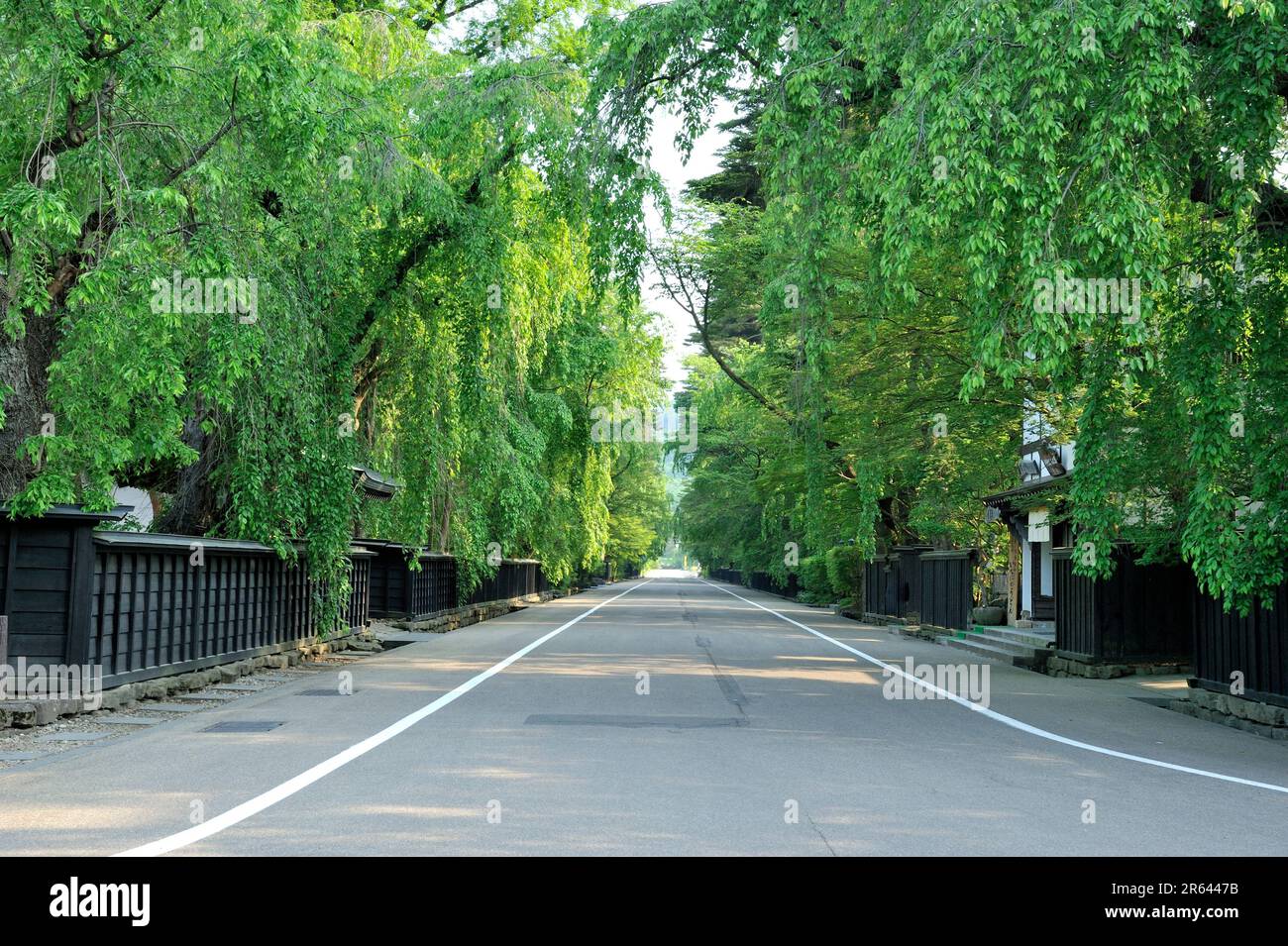 Kakunodate samurai residence district Stock Photo - Alamy