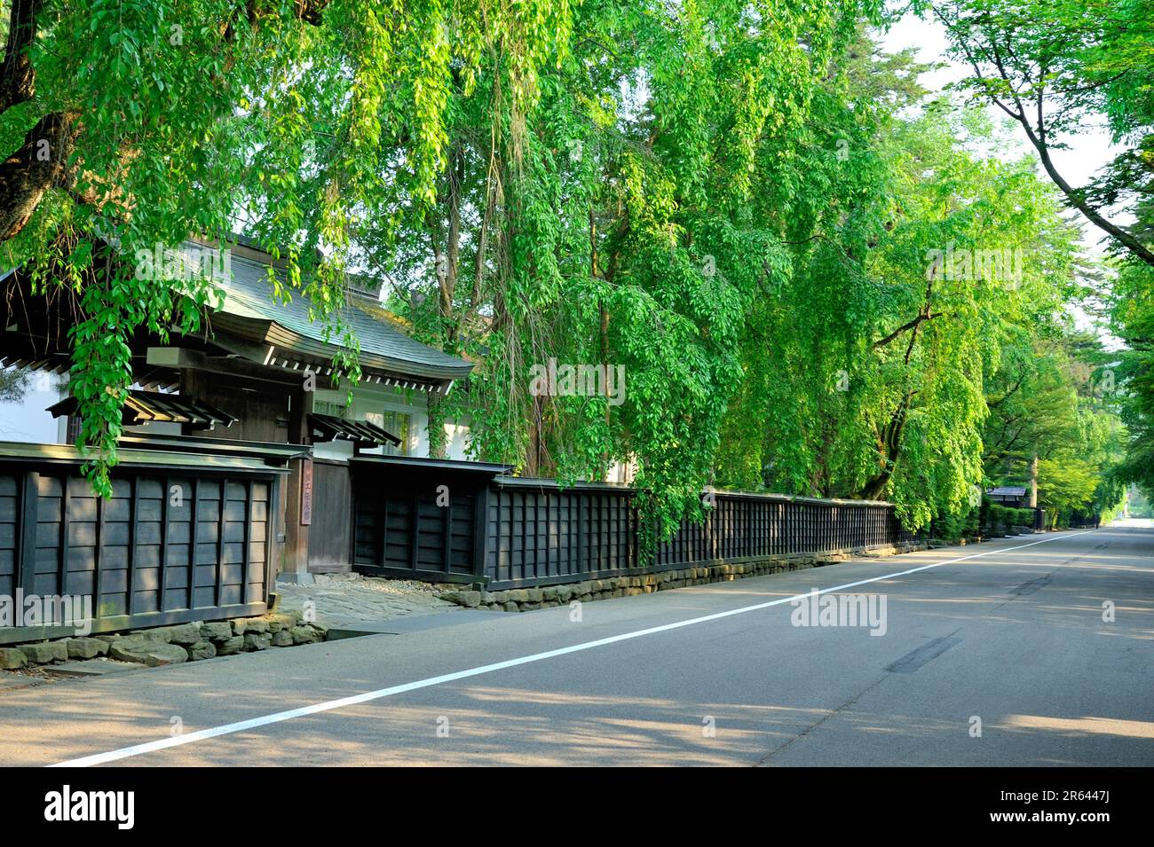 Kakunodate samurai residence district Stock Photo - Alamy