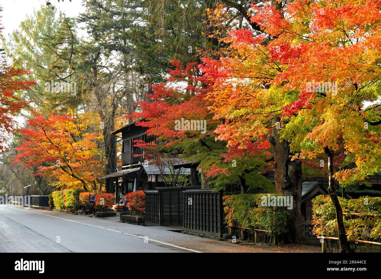 Kakunodate samurai residence district Stock Photo - Alamy