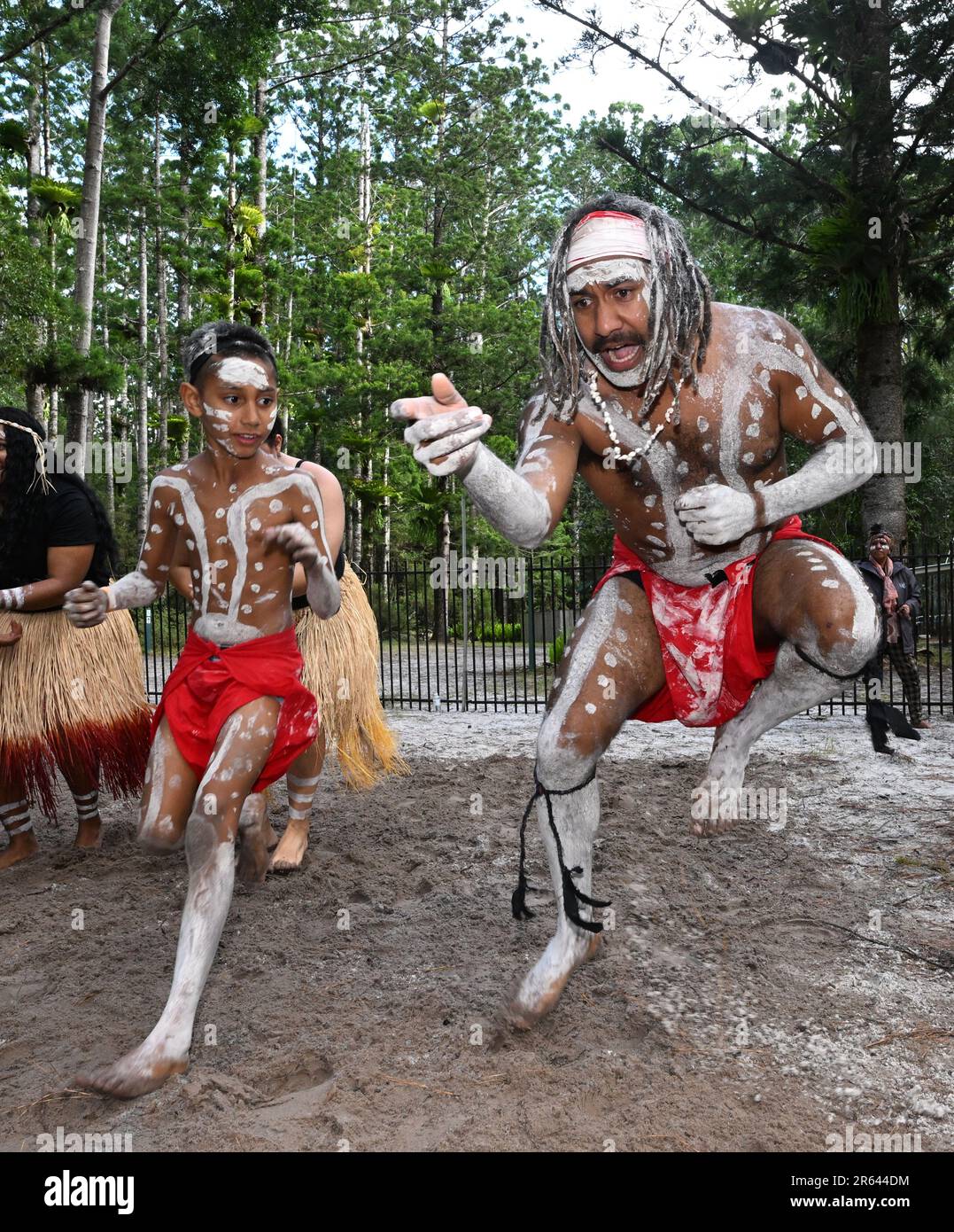 Brisbane, Australia. 07th June, 2023. Members of the Butchulla people ...