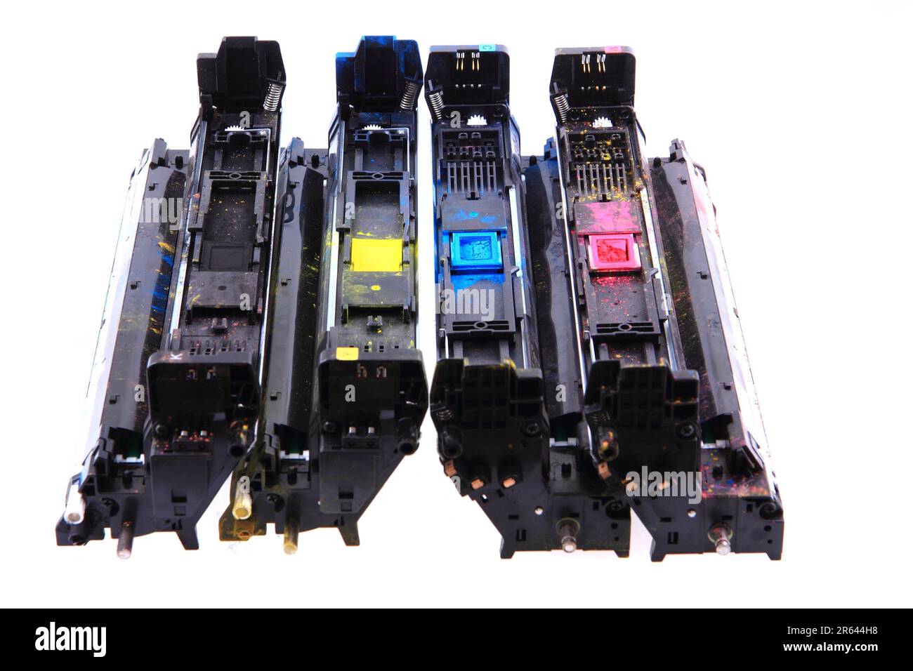 Laser printers background Cut Out Stock Images & Pictures - Alamy
