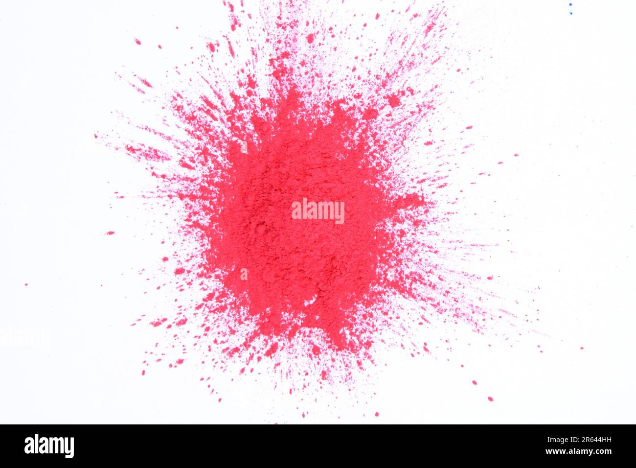 magenta toner powder isolated on white background Stock Photo - Alamy