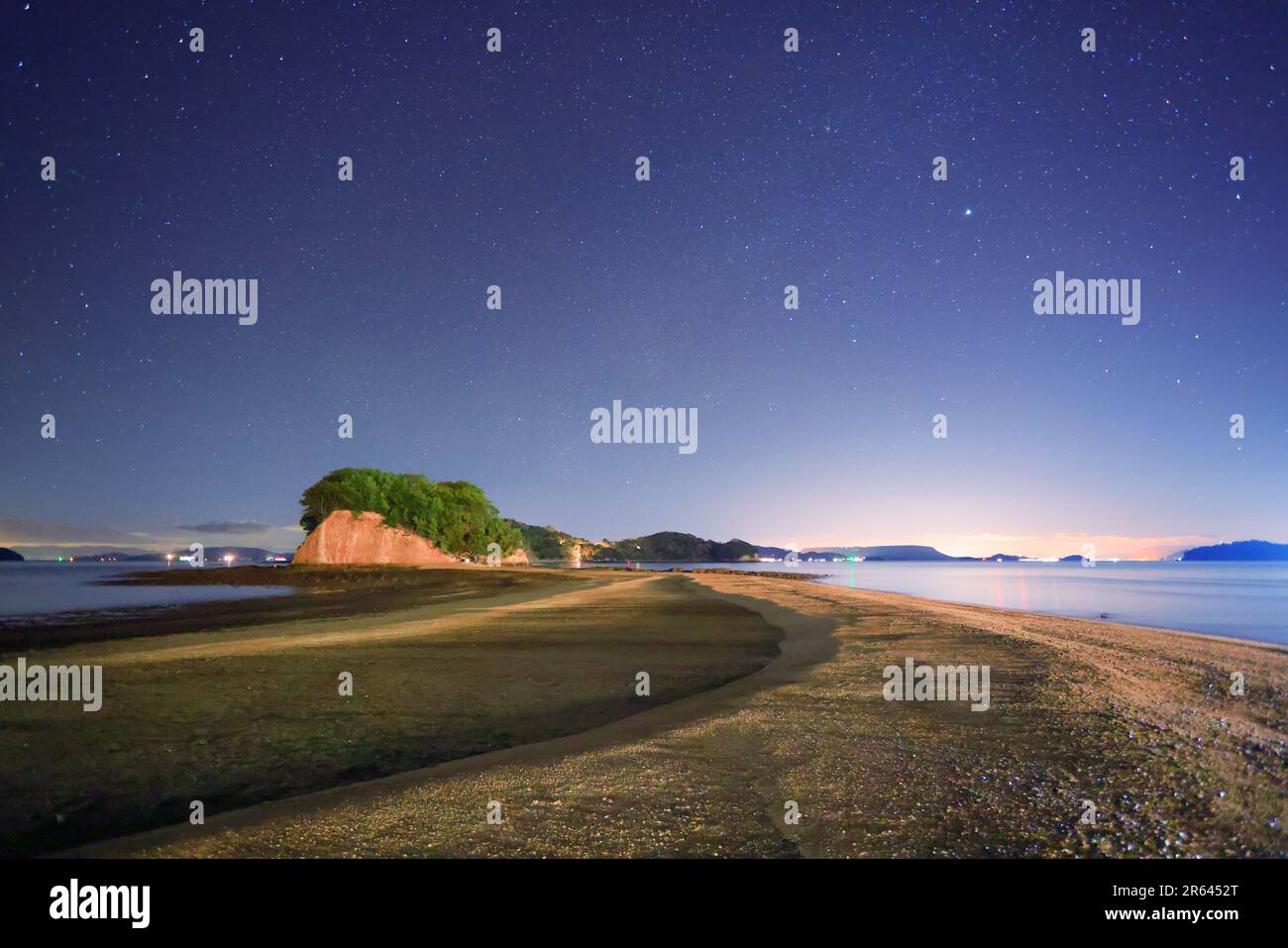 Angel Road and starry sky Stock Photo - Alamy