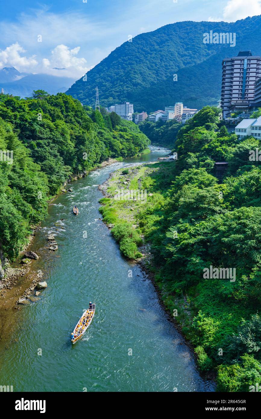 Kinugawa rafting hi-res stock photography and images - Alamy