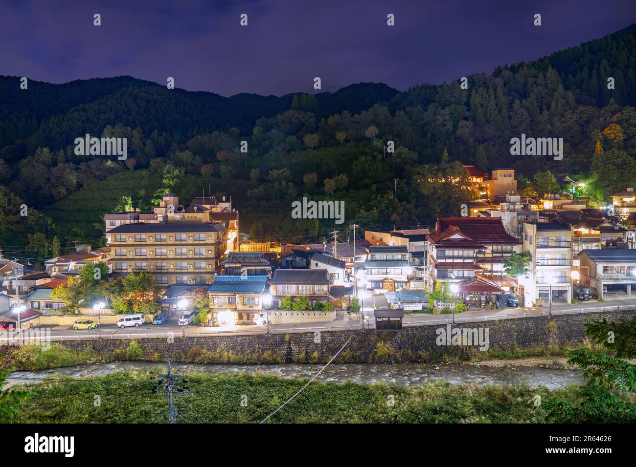 Onsen view hi-res stock photography and images - Alamy
