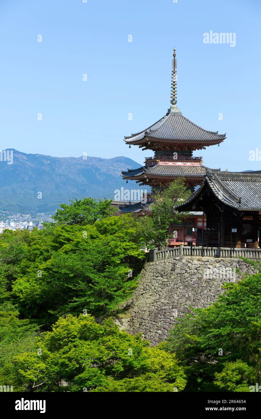 Three story pagoda kiyomizu dera temple hi-res stock photography and ...