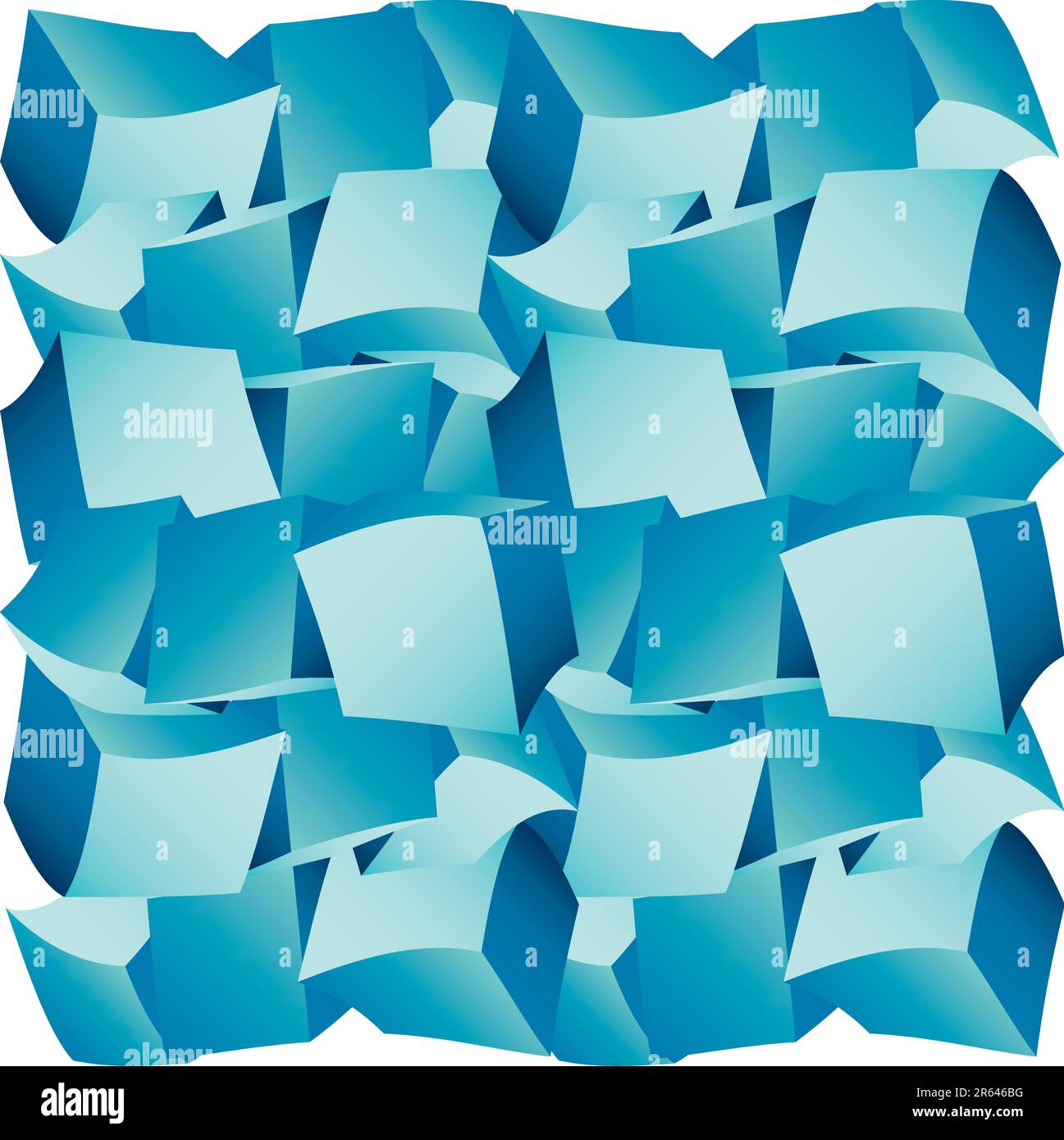 3d composition of cubes vector illustration Stock Vector Image & Art ...
