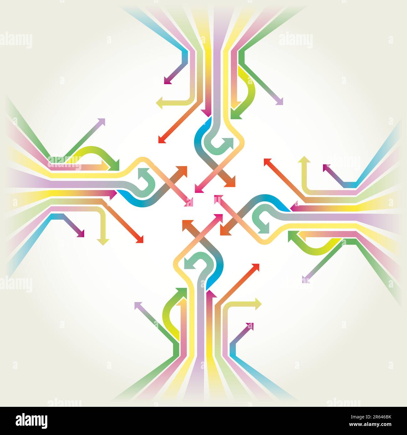 Arrows background vector illustration Stock Vector Image & Art - Alamy