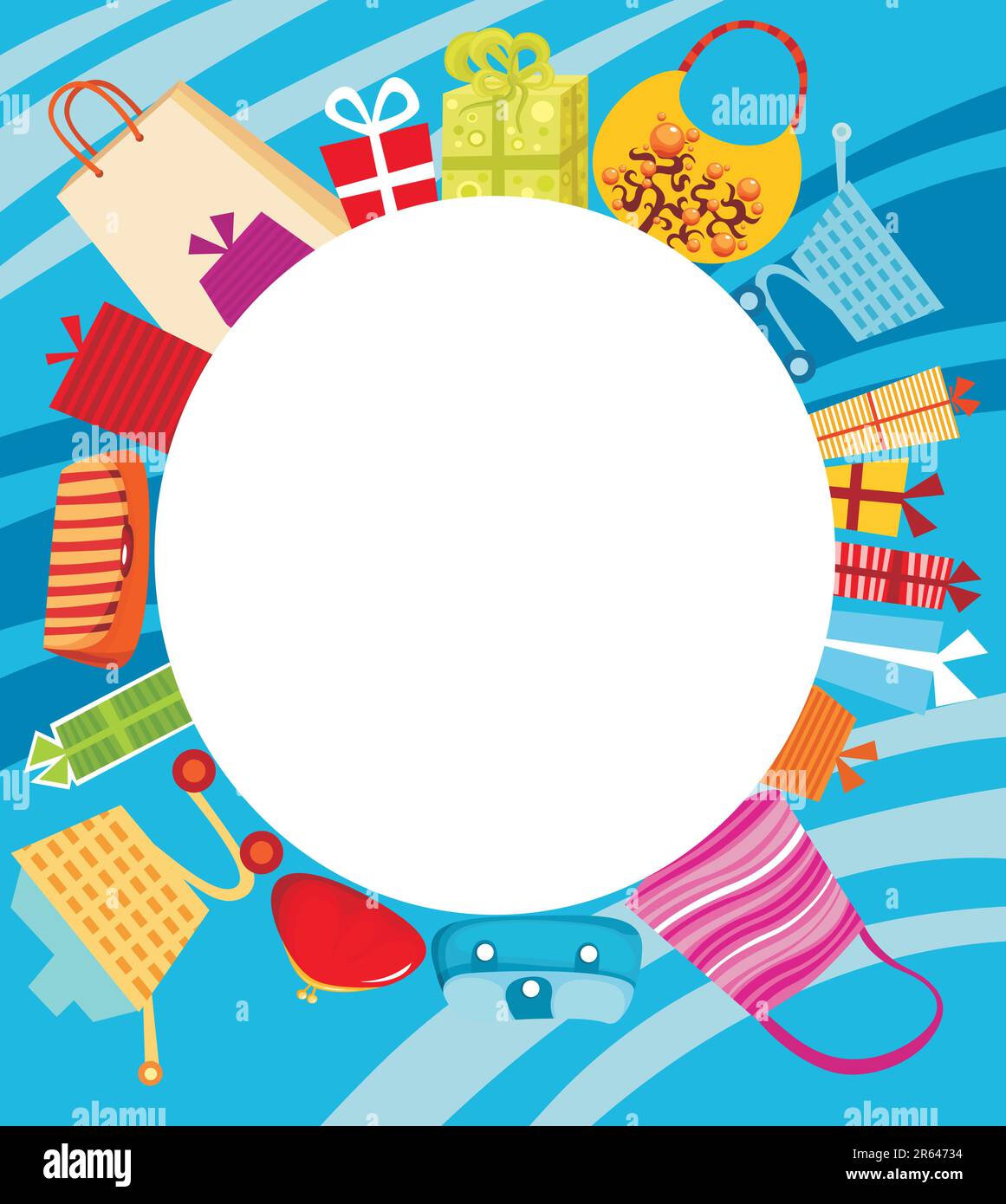 vector illustration of a shopping card Stock Vector Image & Art - Alamy