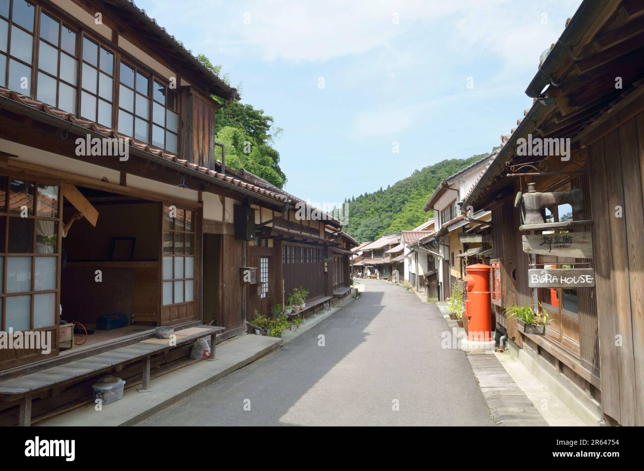 Iwami Ginzan Omori district Stock Photo - Alamy