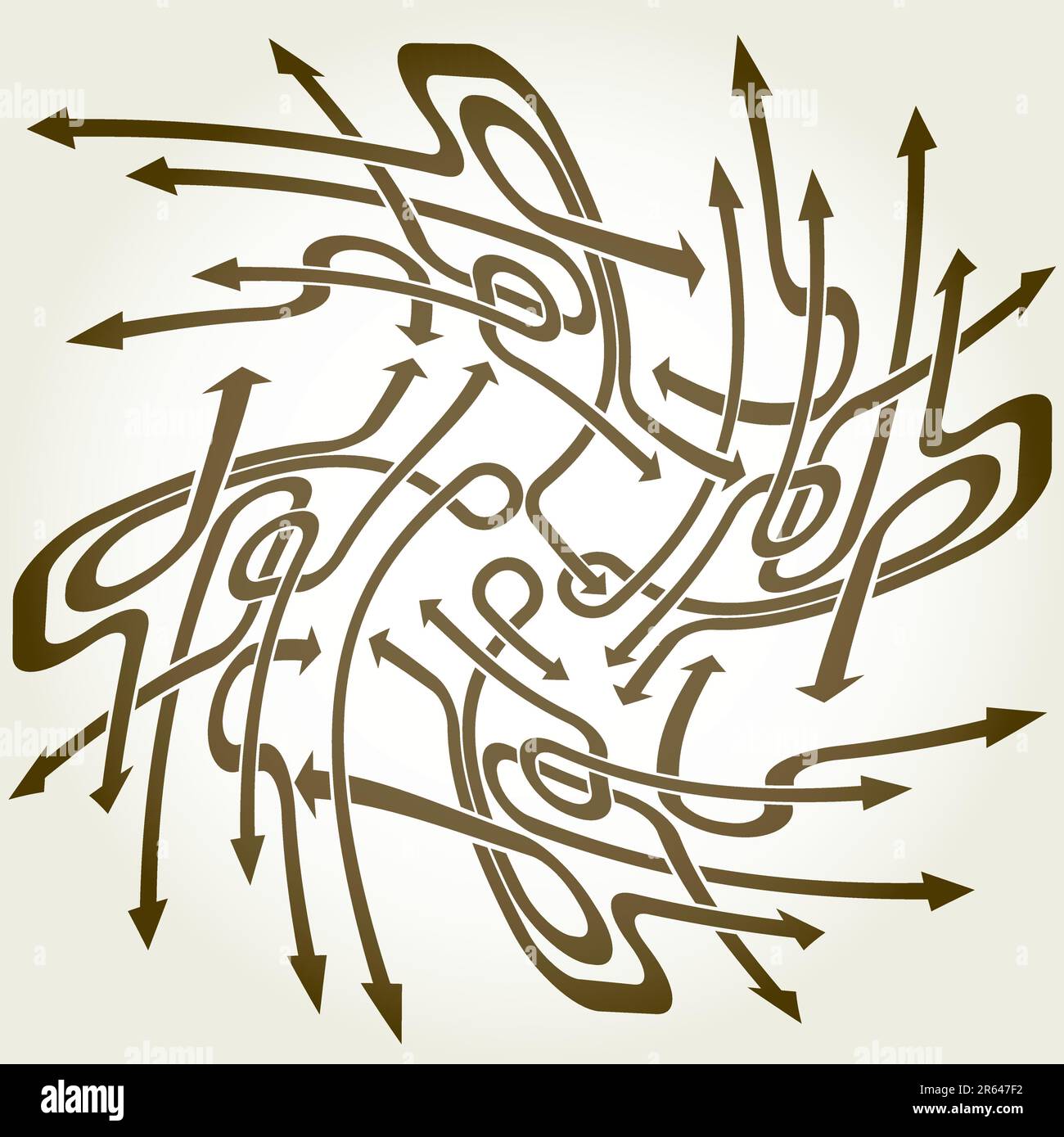 Arrows background vector illustration Stock Vector Image & Art - Alamy