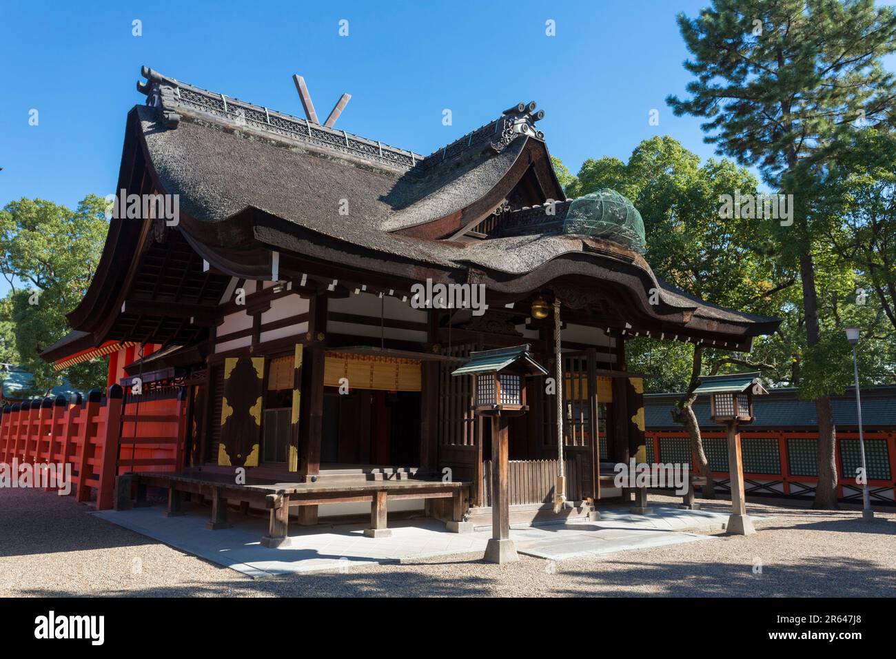 Fourth Hongu of Sumiyoshitaisha Shrine Stock Photo - Alamy