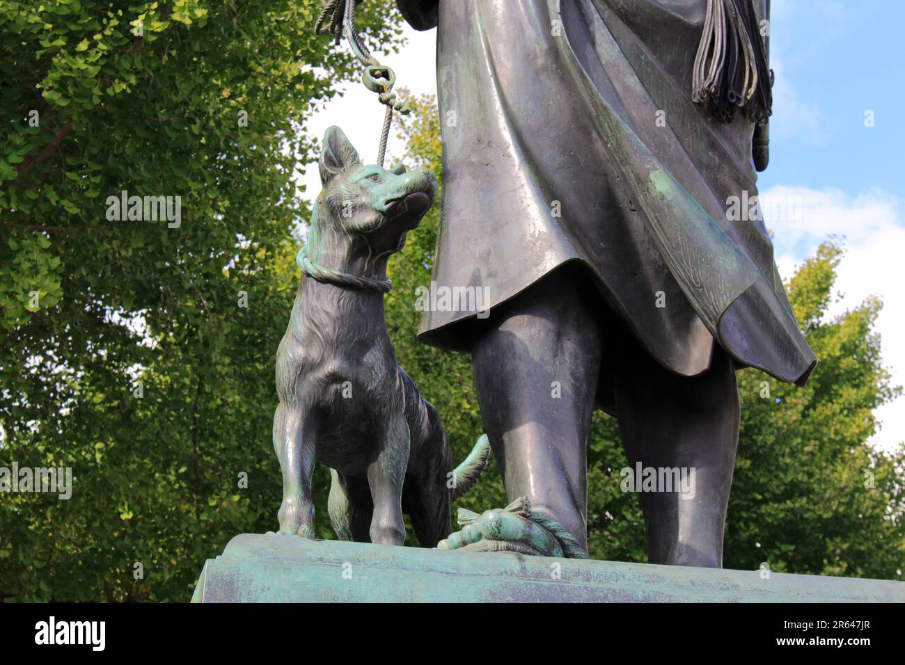 Saigo Takamori Statue Stock Photo - Alamy