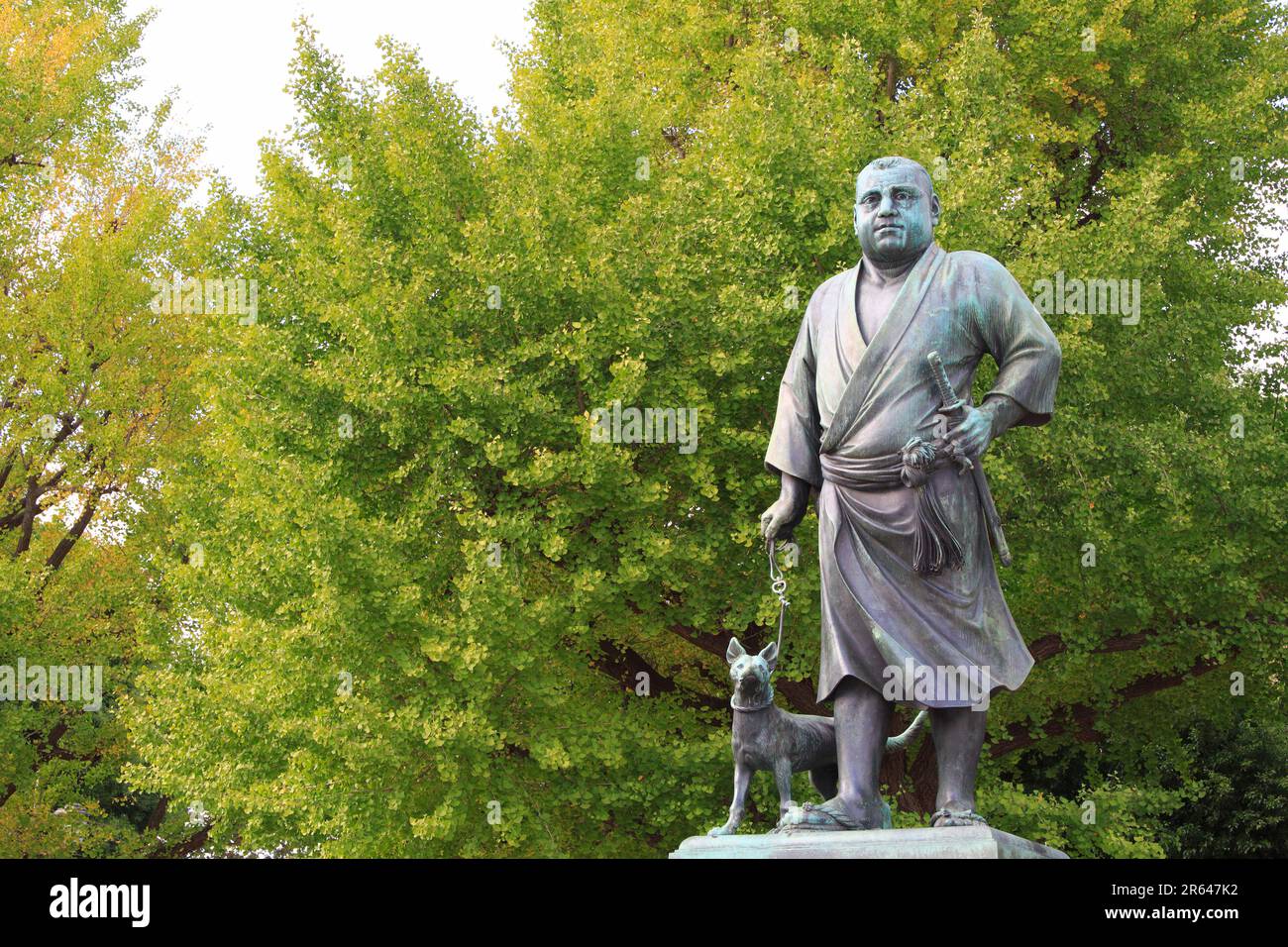 Saigo Takamori Statue Stock Photo - Alamy