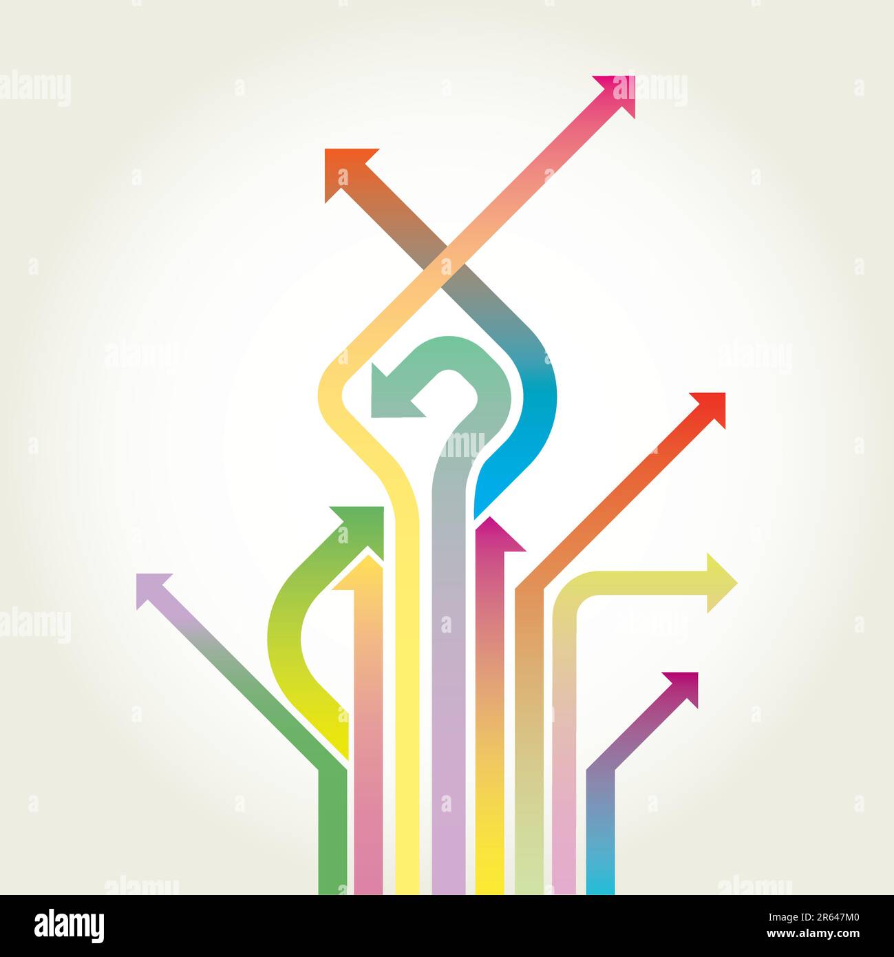 Arrows background vector illustration Stock Vector Image & Art - Alamy