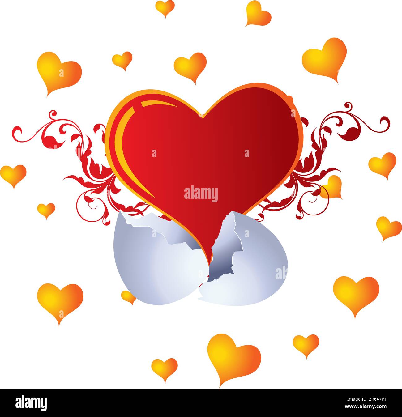 Silhouette love Cut Out Stock Images & Pictures - Alamy