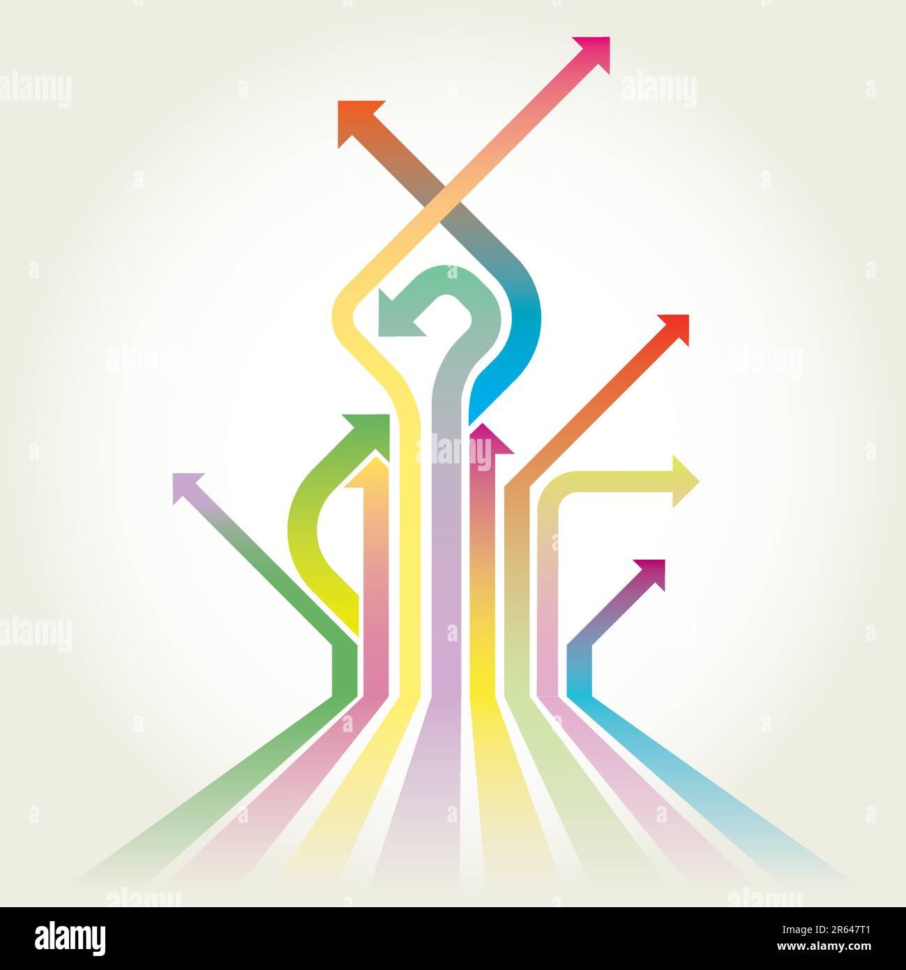 Arrows background vector illustration Stock Vector Image & Art - Alamy