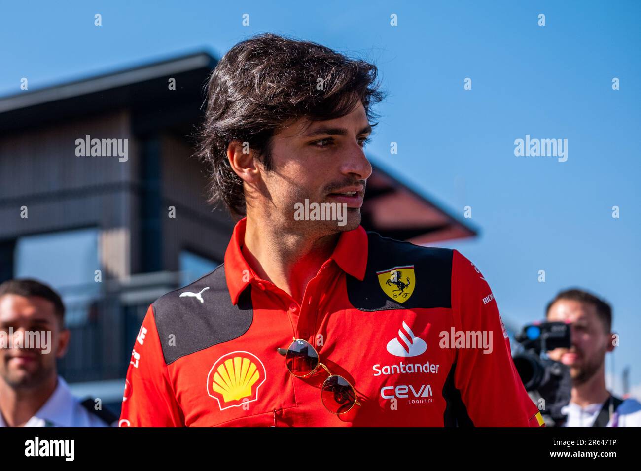 Circuit de Barcelona-Catalunya, Barcelona, SpainMonaco, 4,June.2023: Carlos Sainz, during the ...