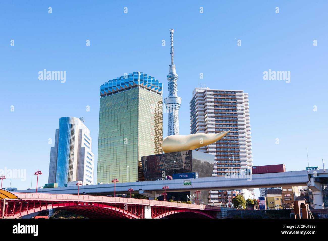 Sky Tree seen from in front of Asakusa Station Stock Photo - Alamy