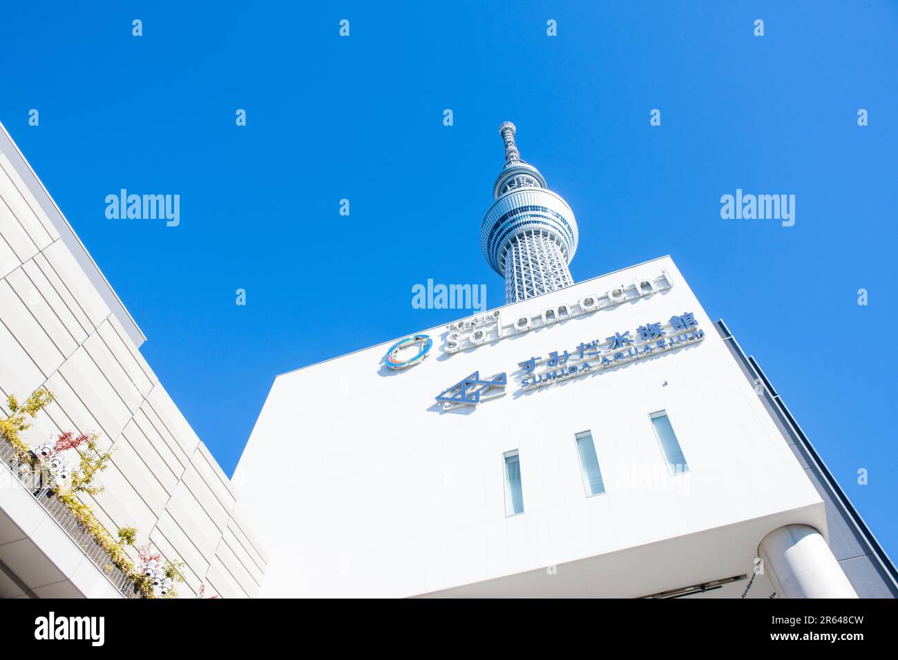 Tokyo Solamachi and Tokyo Sky Tree Stock Photo - Alamy