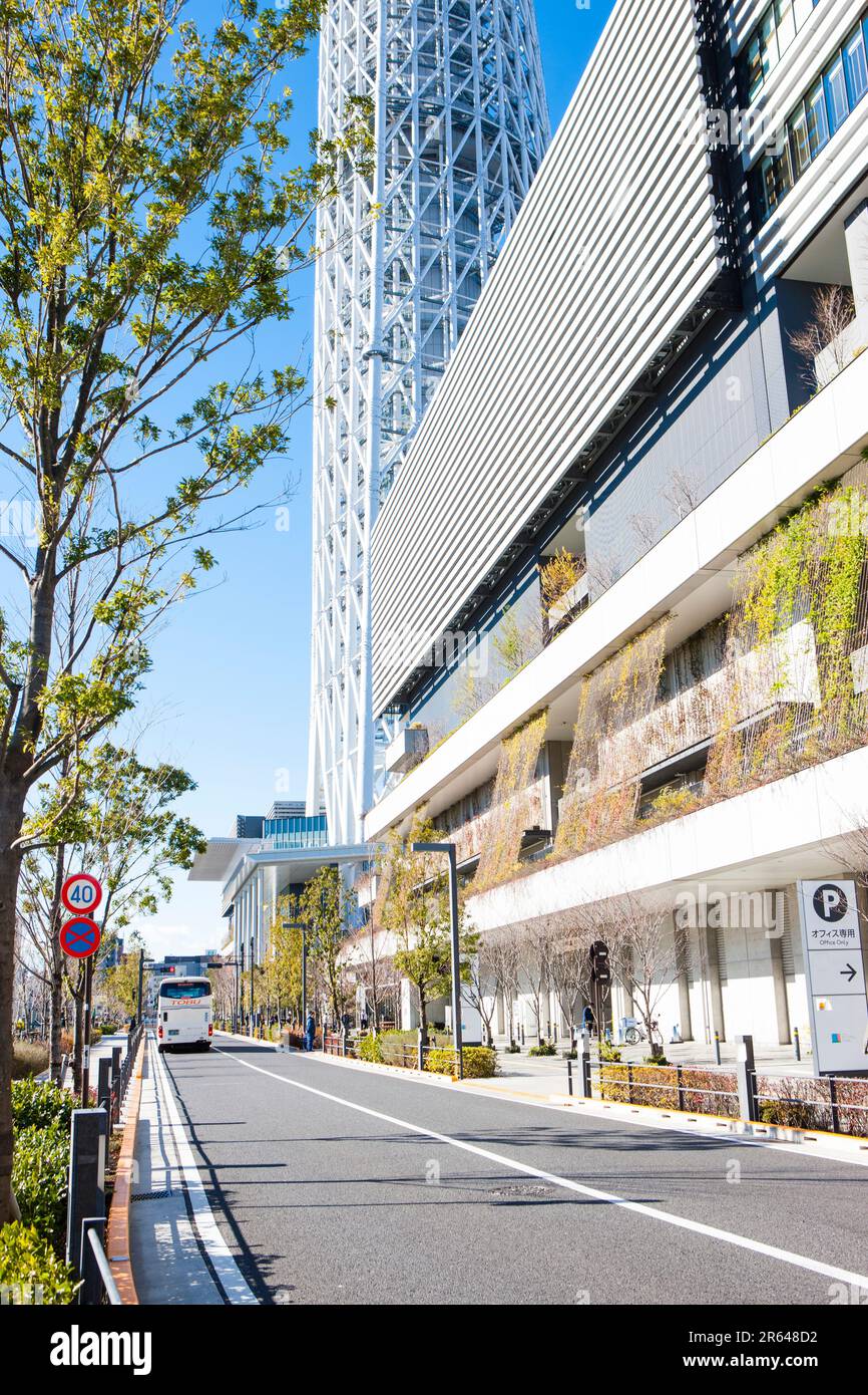Tokyo Solamachi and Tokyo Sky Tree Stock Photo - Alamy