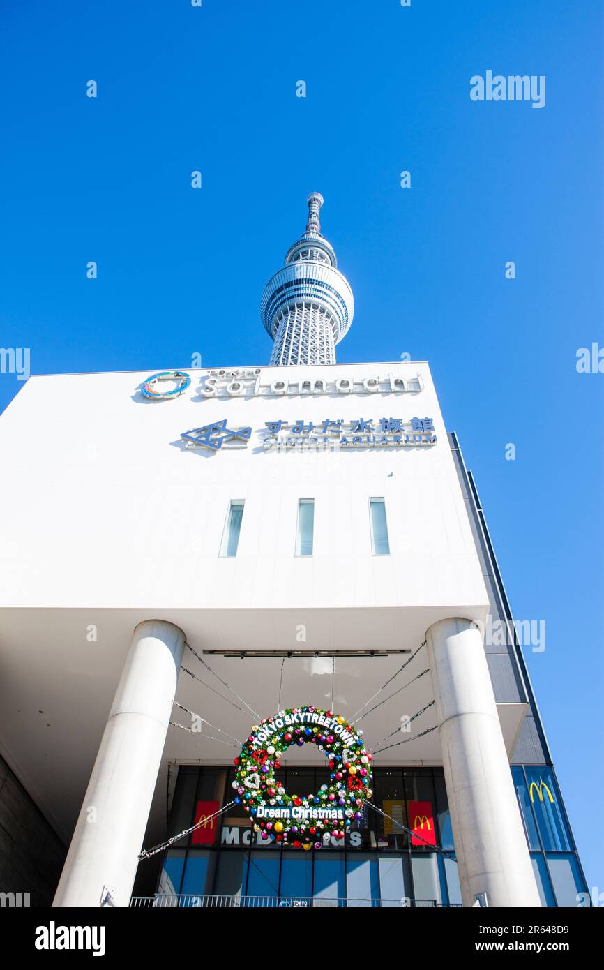 Tokyo Solamachi and Tokyo Sky Tree Stock Photo - Alamy