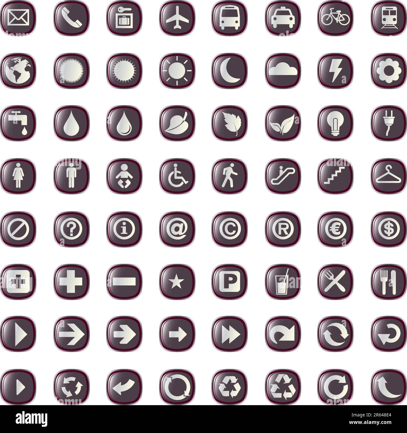 icons symbol. vector Stock Vector Image & Art - Alamy