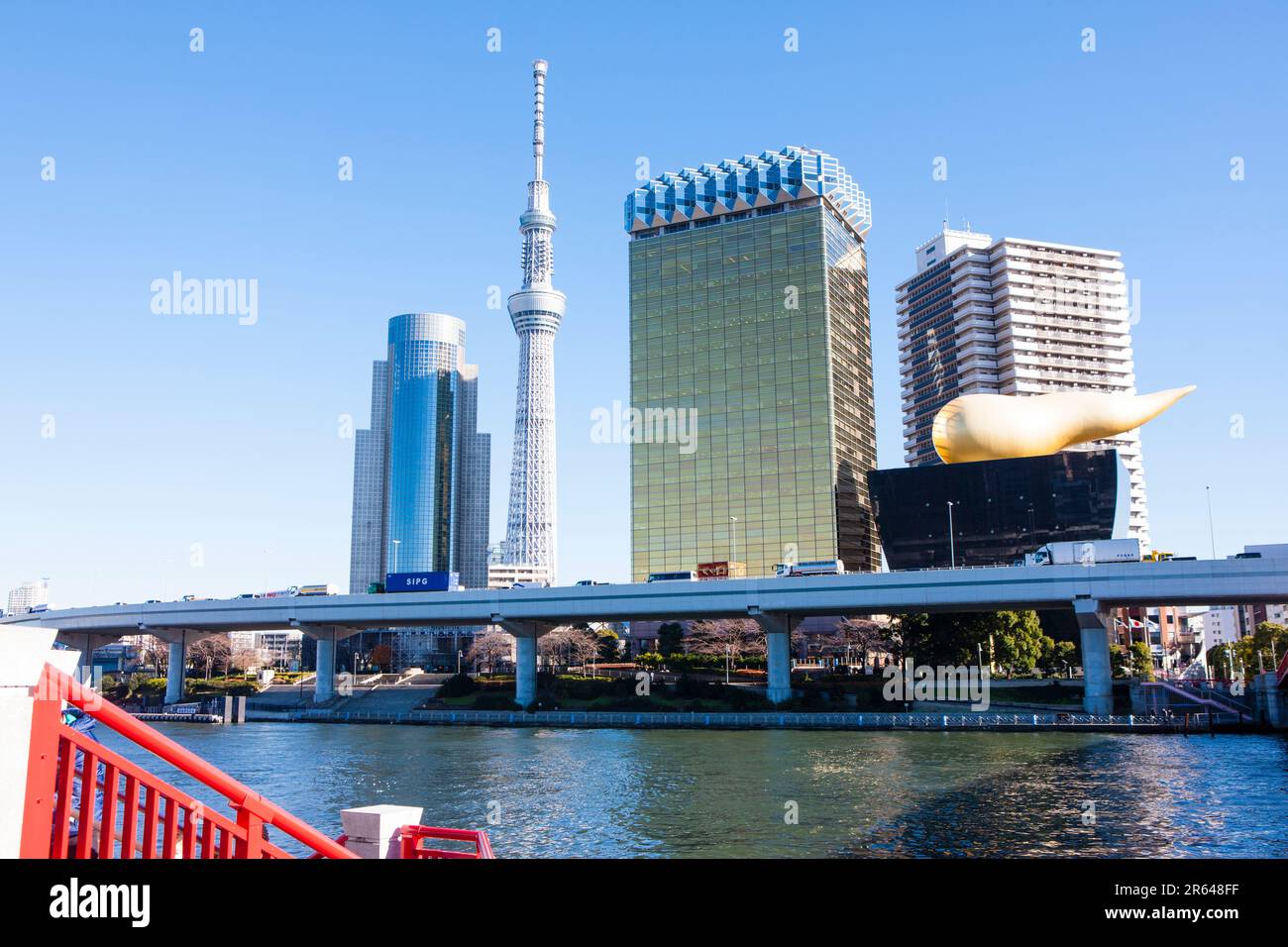 Sky Tree and Sumida River Stock Photo - Alamy