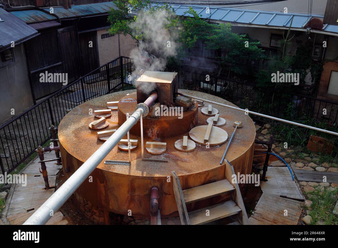 Gosho Springhead of Arima Onsen Stock Photo - Alamy