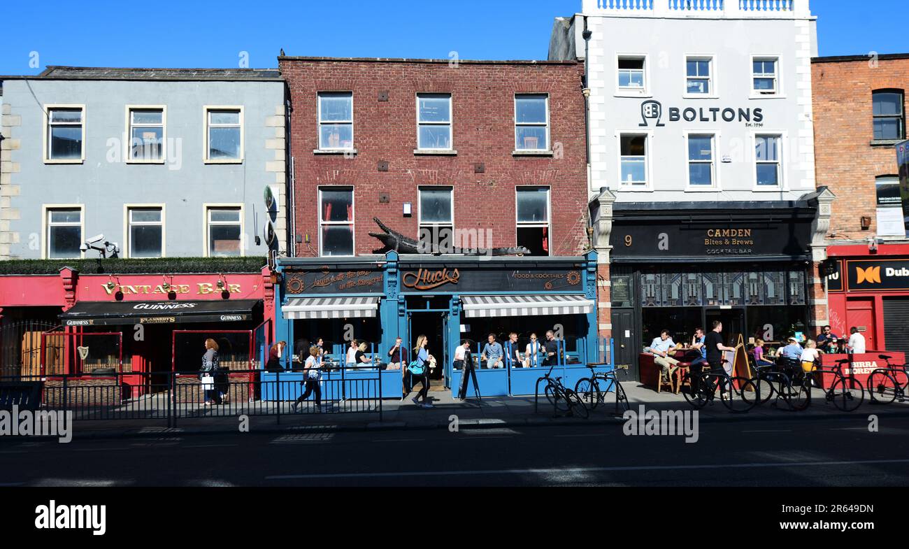 Camden street is a busy shopping street with boutique shops, cafes and ...