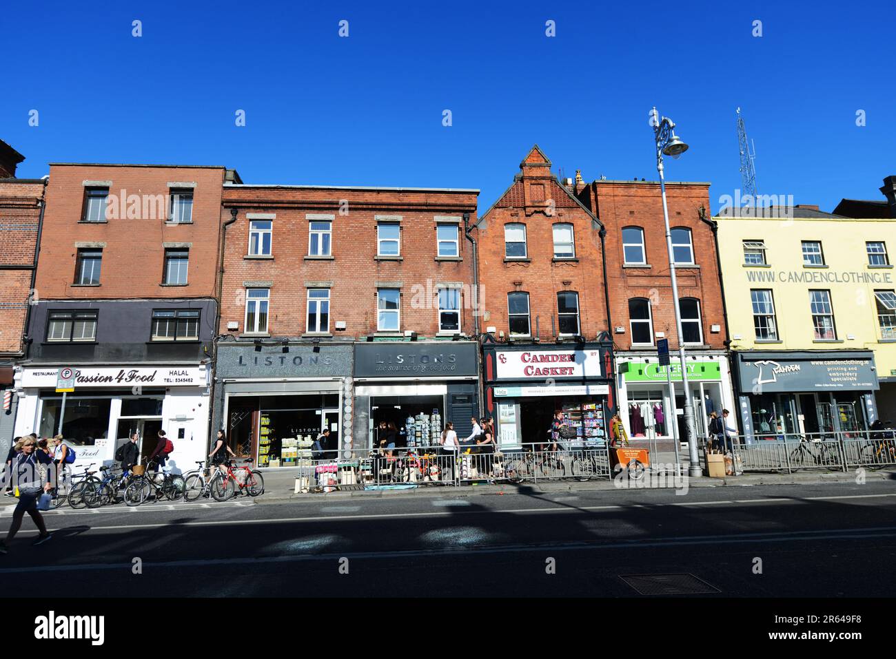 Camden street is a busy shopping street with boutique shops, cafes and ...