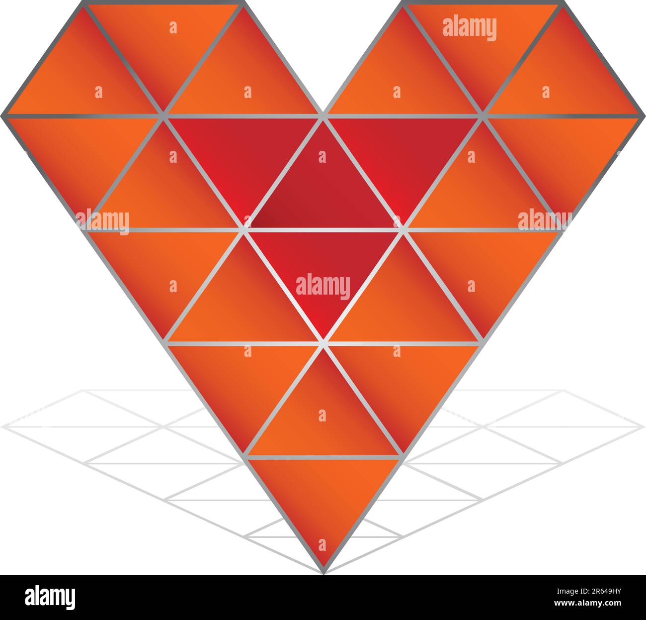 3d human heart Stock Vector Images - Alamy