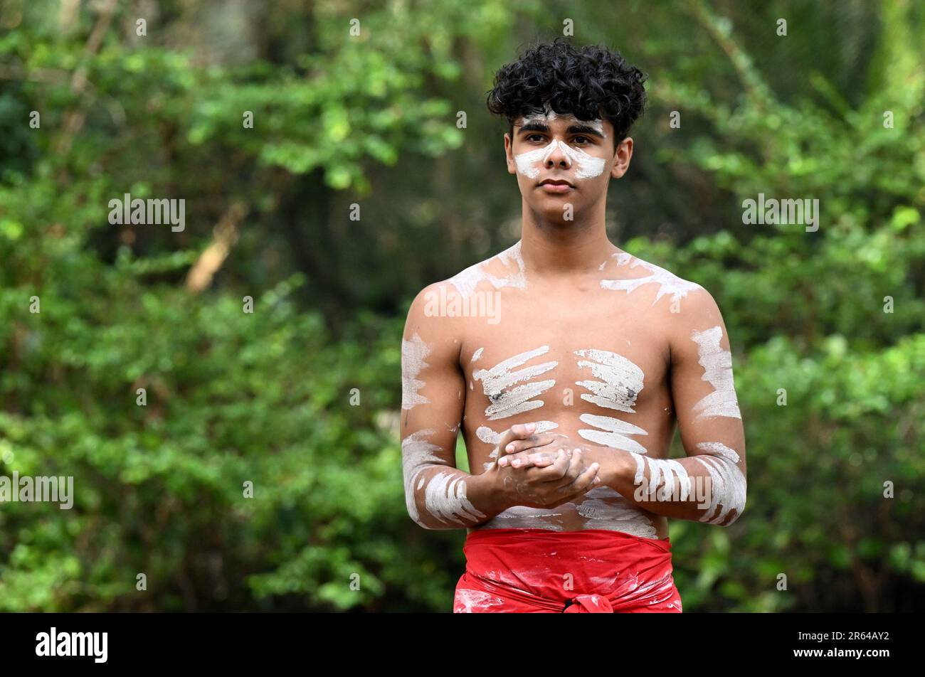 Brisbane, Australia. 07th June, 2023. A member of the Butchulla people ...